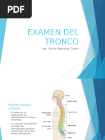 Test de Schober | PDF