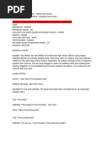 HIGH SCHOOL MUSICAL Script | PDF