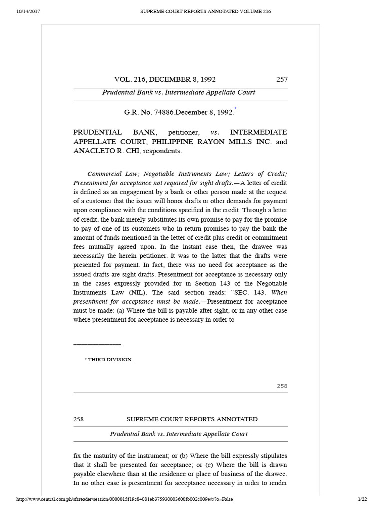 Prudential Bank vs. IAC: Trust Receipts Law | PDF | Guarantee | Surety