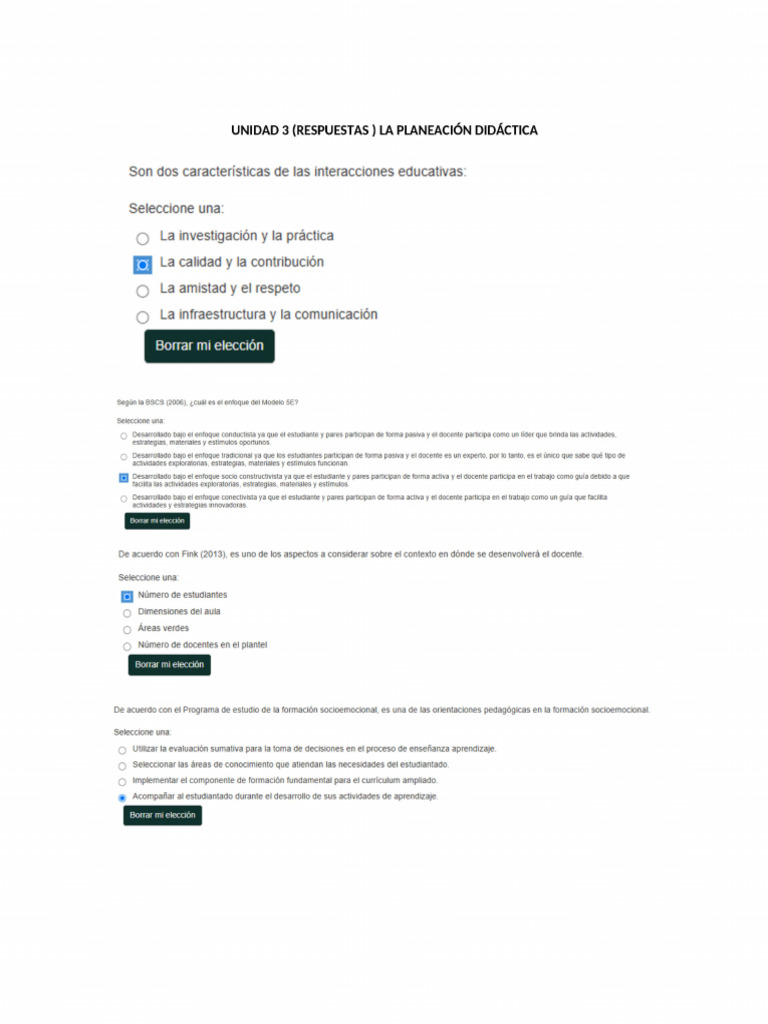 Curso de Exploraci N de Habilidades para La - UNIDAD 3 | PDF | Maestros | Evaluación