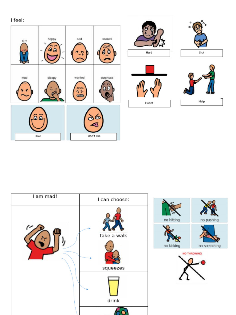 PreK Communication Board | PDF