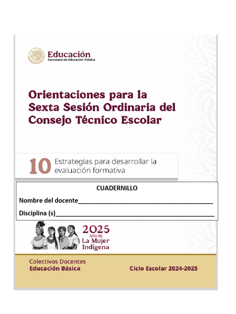 Cuadernillo CTE Mzo | PDF | Evaluación | Plan de estudios