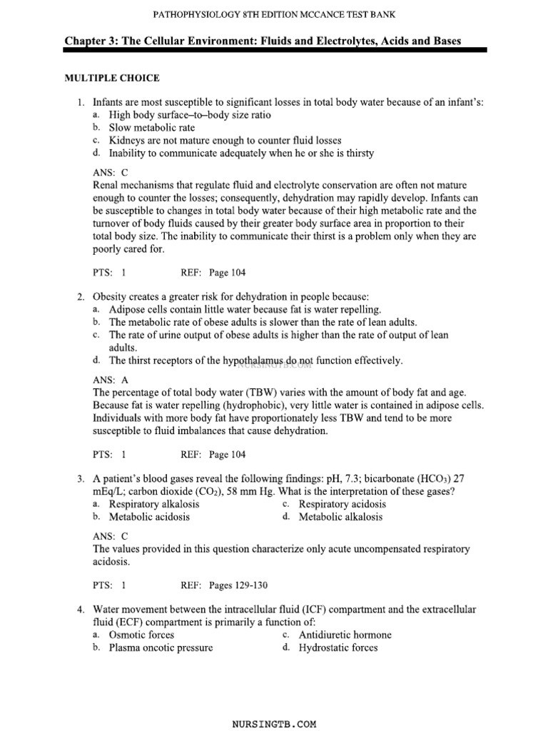 TB Patho 8th McCance Ch 3 | PDF