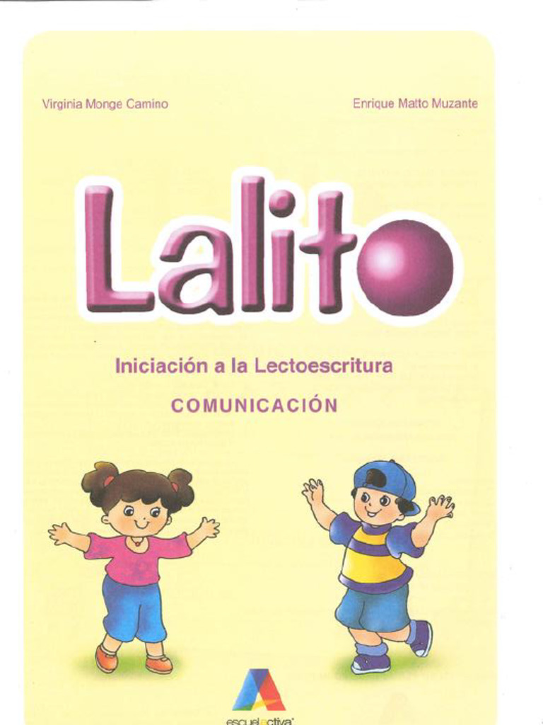LALITO Iniciación A La Lectoescritura | PDF