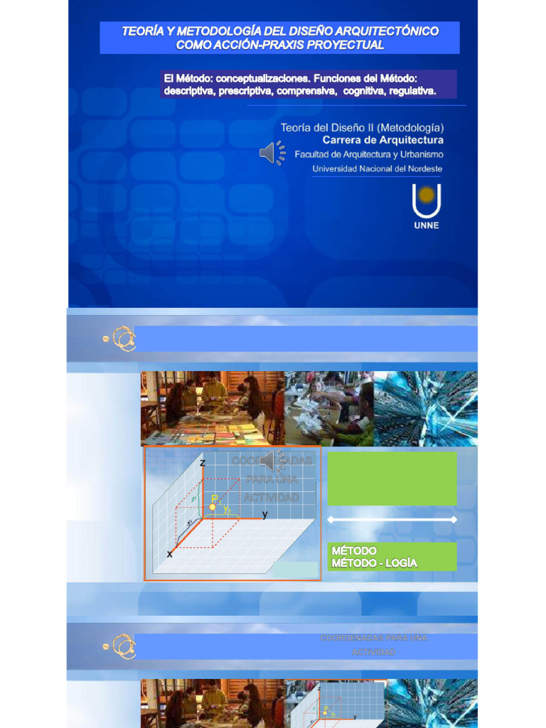 Clase Metodo Td2 2020 Audio-Comprimido | PDF | Diseño | Ciencia cognitiva