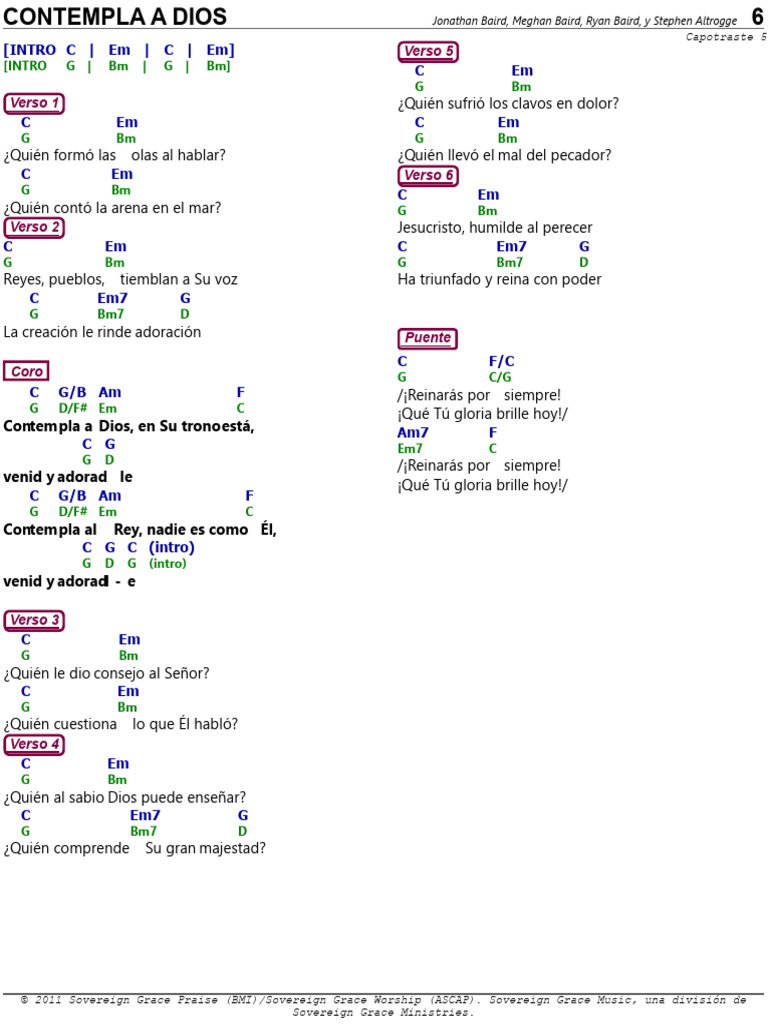 Contempla a Dios | PDF | Creencia religiosa y doctrina | Teología