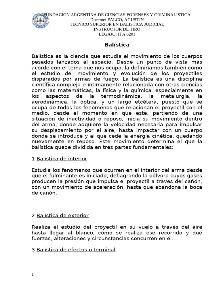 Uso del tetraceno en balística forense | PDF | Cartucho (armas de fuego ...