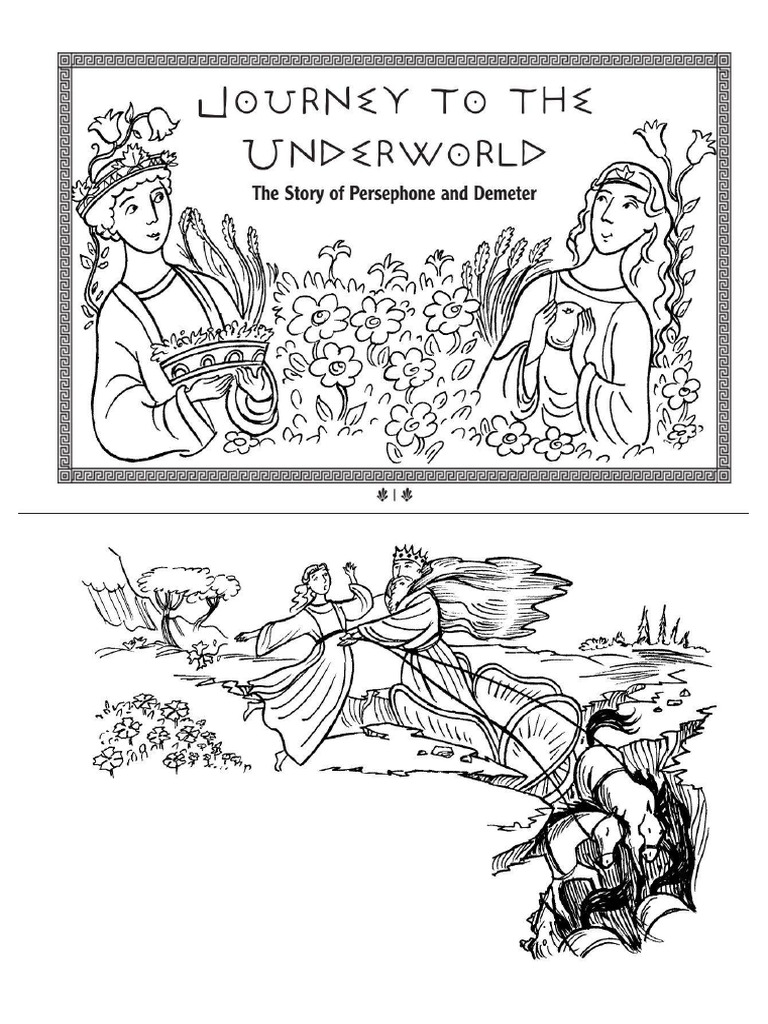 The Story of Persephone and Demeter | PDF | Persephone | Hades