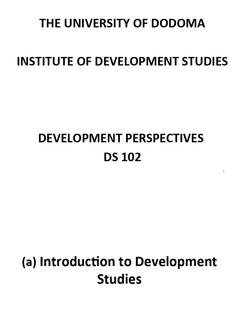 Introduction to Development Studies | PDF | Marxism | Theory