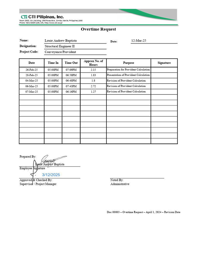 Ot - Baptista 03122025 | PDF