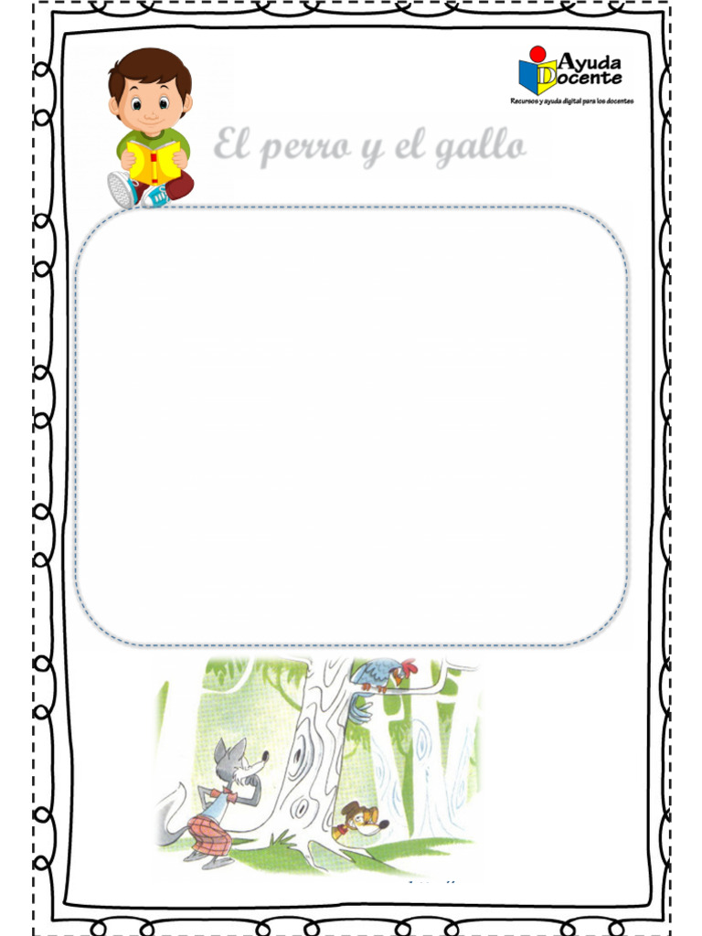 El perro y el gallo: una fábula nocturna | PDF