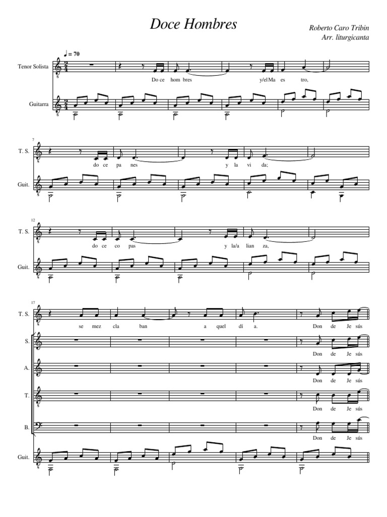 Roberto Caro Tribin: Análisis Musical | PDF