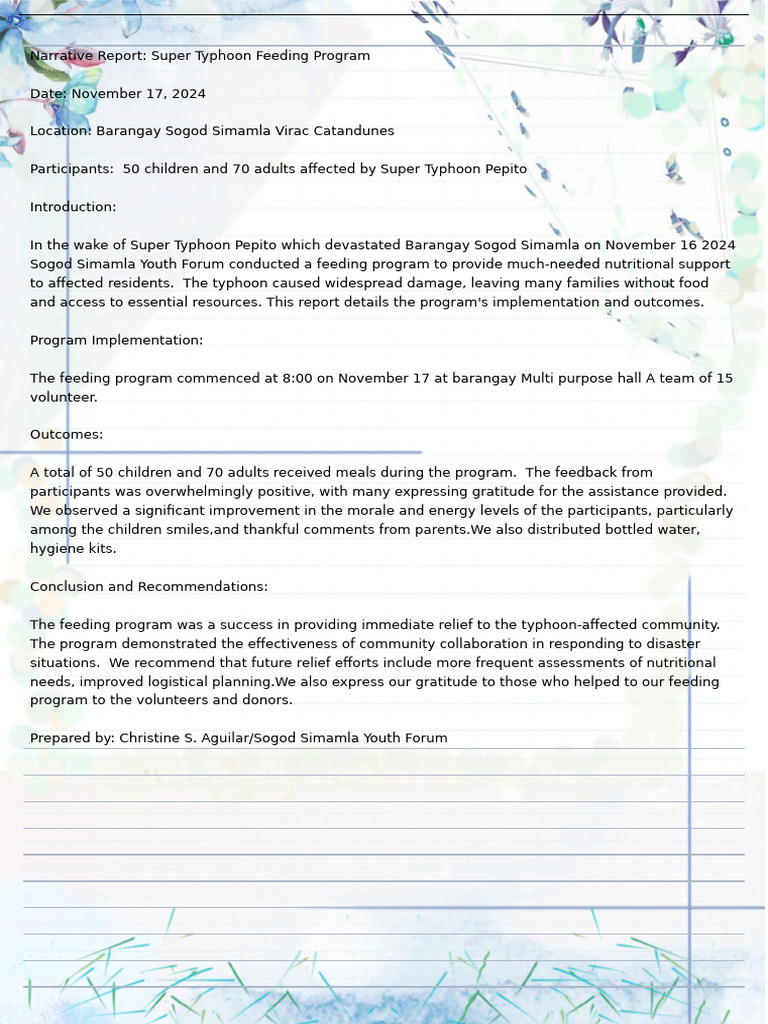 Fresh Blue Letter Paper-WPS Office | PDF