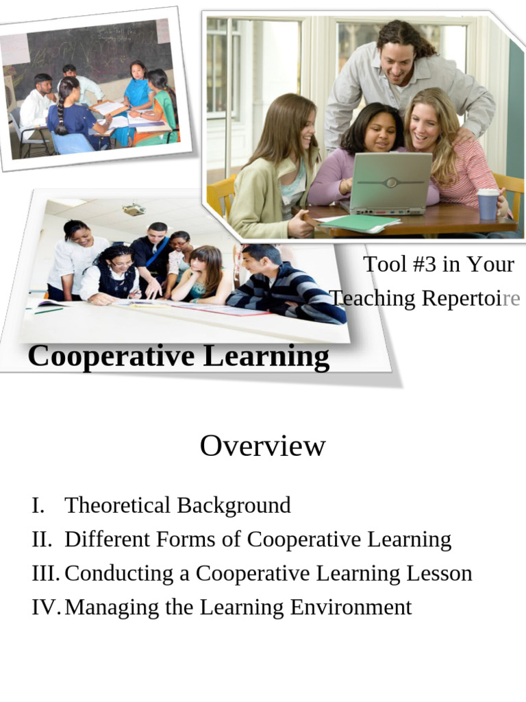 Effective Cooperative Learning Strategies | PDF | Learning | Teachers