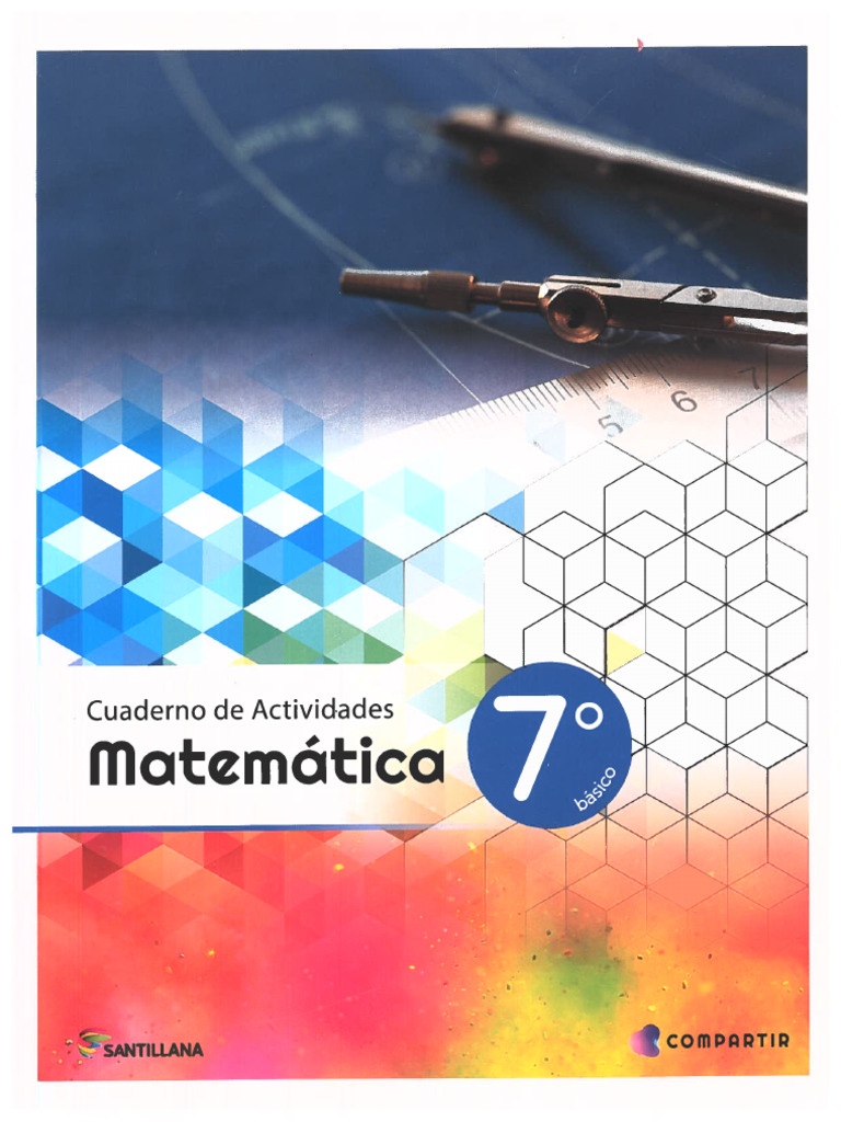 Tapas Cuaderno de Actividades Matematica 7° | PDF
