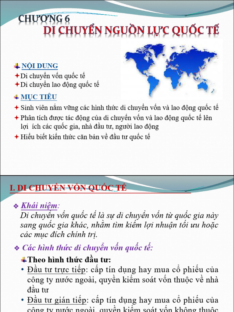 Slide#6-KTHQT - Di Chuyen Nguon Luc Quoc Te - Gui SV | PDF