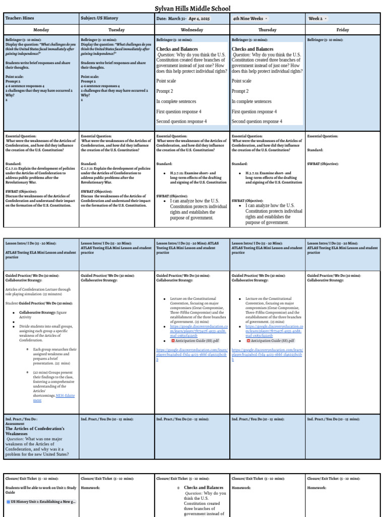 US History: Articles of Confederation | PDF