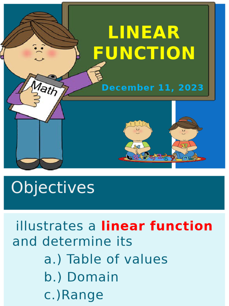 Understanding Linear Functions | PDF | Function (Mathematics) | Elementary Mathematics