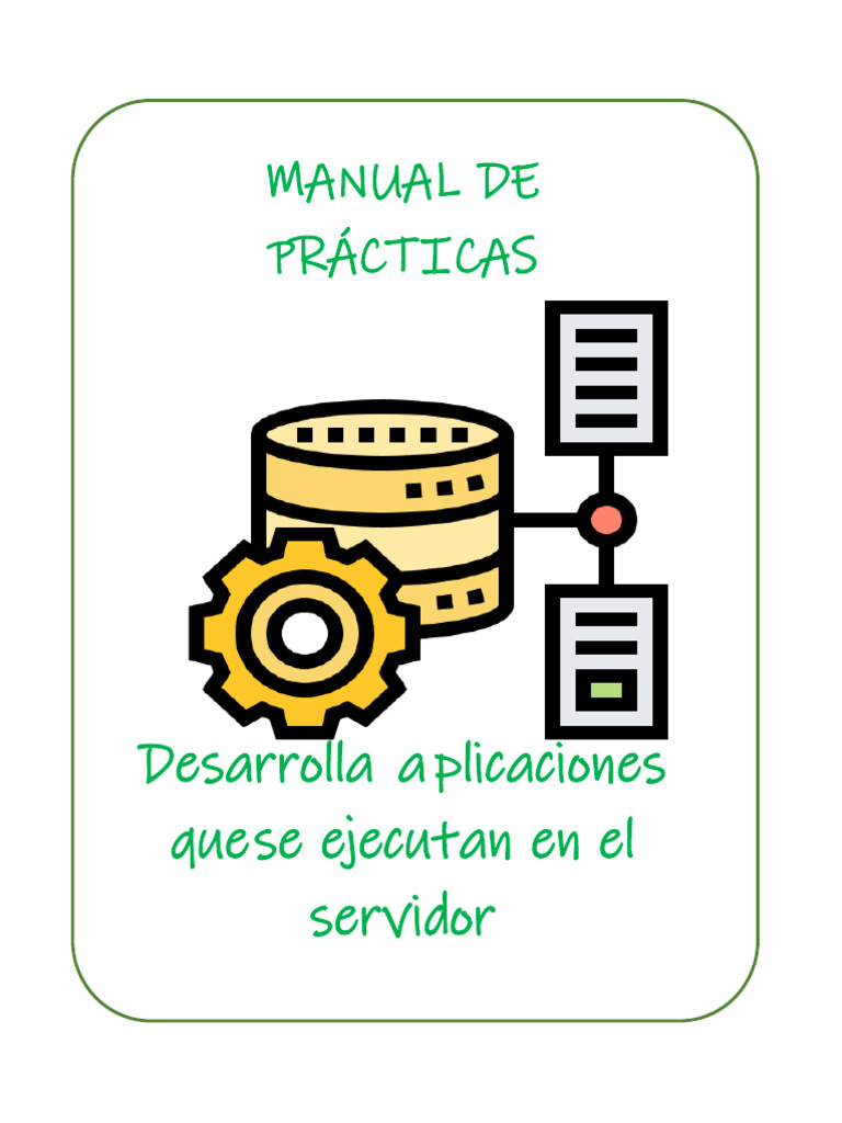 ManualPracticas AppServidor | PDF | Php | Programación de computadoras