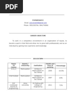 Capgemini Resume Template | PDF | Software | Computing