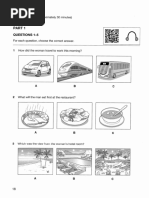 Movers Speaking Practice Questions | PDF