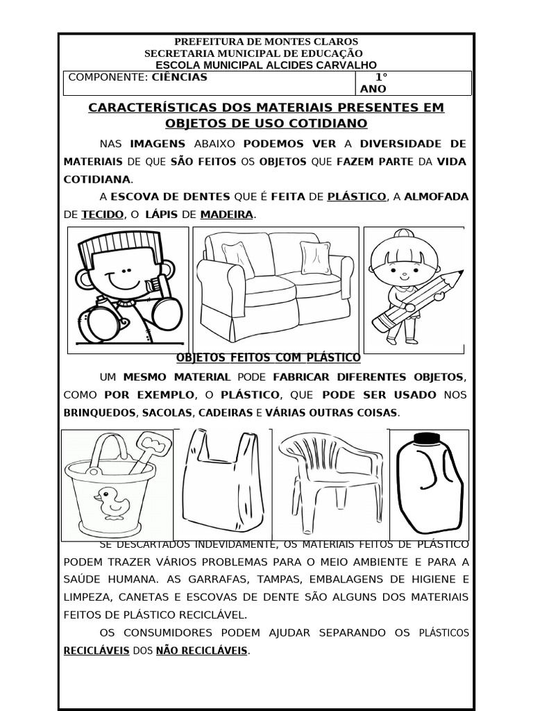 De que são feitos os objetos | PDF