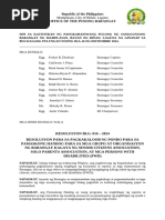 PDF Editable Barangay Assembly TARP 2ND SEM 2022 | PDF