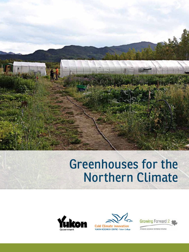 Greenhouses For The Northern Climate | PDF | Greenhouse | Building ...