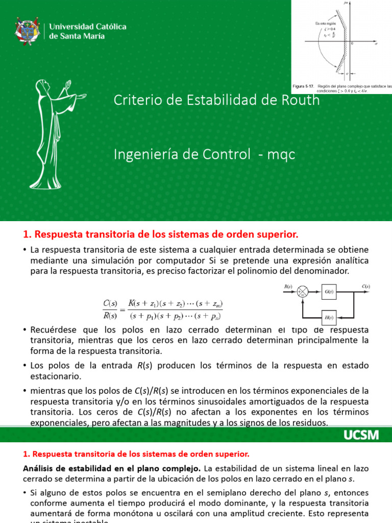 2024 - Criterio Routh-Hurwitz | PDF | Oscilación | Amplitud