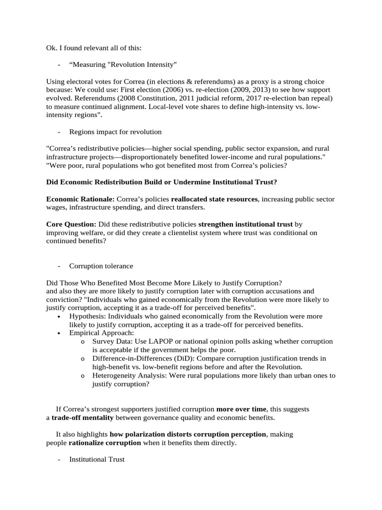 Recopilation Research Story | PDF | Political Corruption | Redistribution Of Income And Wealth