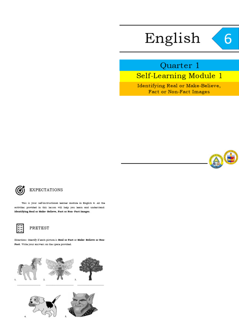 English 6 - Q1 - M1 - Removedbooklet | PDF