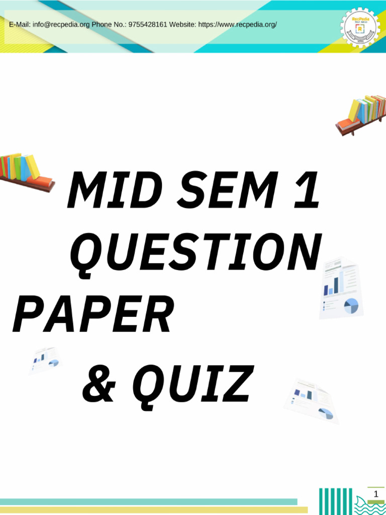 MID SEM PYQ's Me-Ce-Ec | PDF