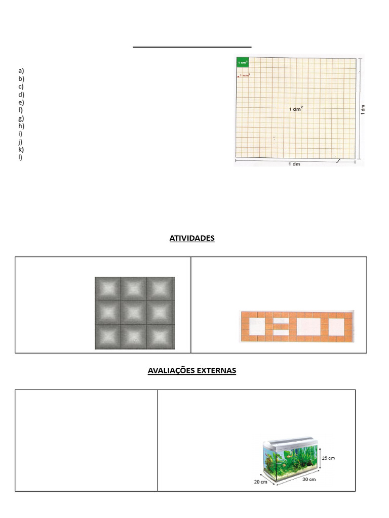 Medidas de Área e Conversões | PDF