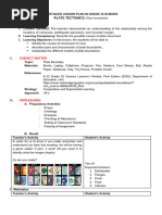 PLATE TECTONICS: Plate Boundaries: A Detailed Lesson Plan in Grade 10 ...