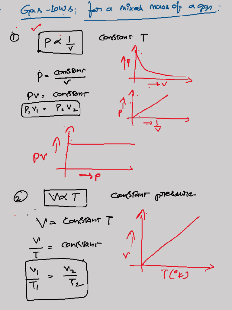 IBDP Gas laws and Ideal gas equation | PDF