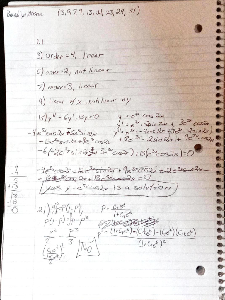 Diff. 1.1-1.2 HW | PDF