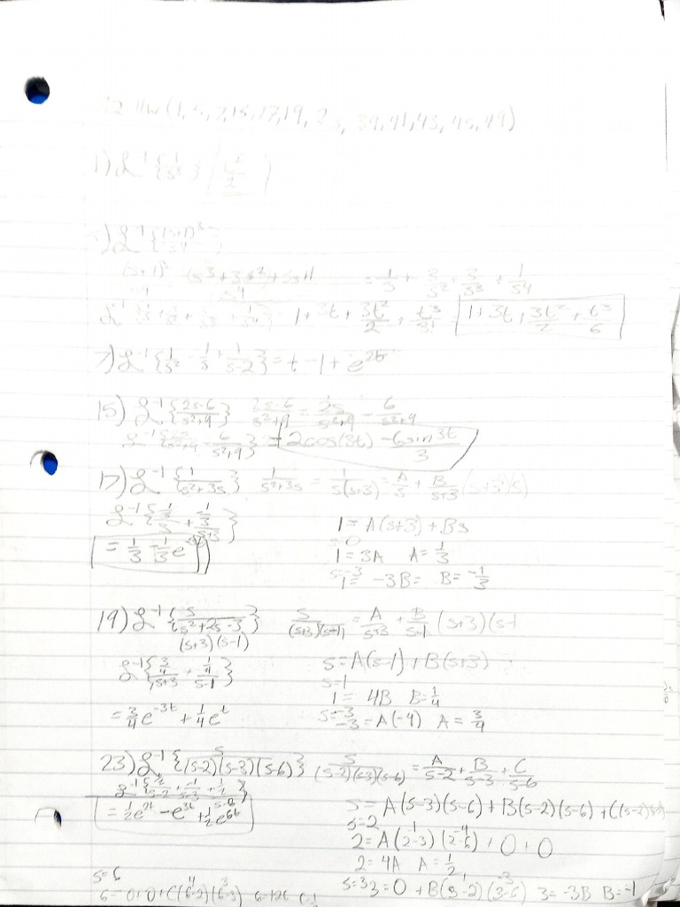 Diff HW 7.2-7.3.1 | PDF