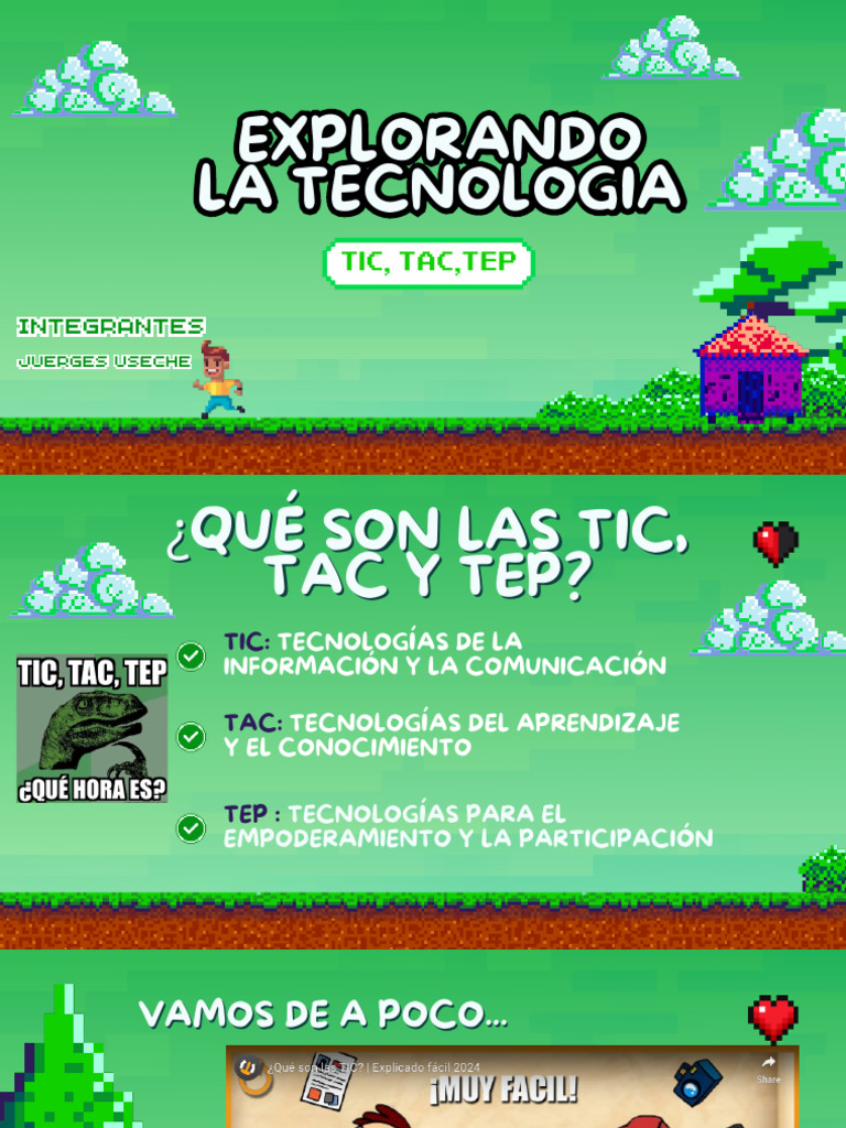Explorando Las TIC, TAC y TEP | PDF