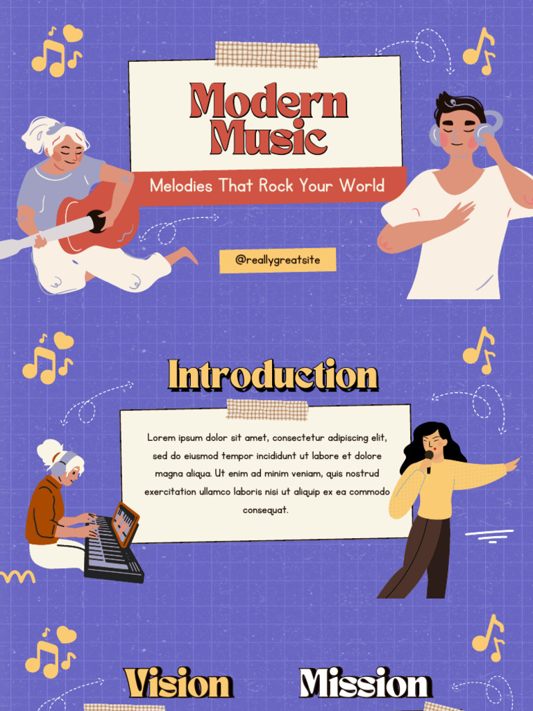 Modern Music Presentation PDF | PDF