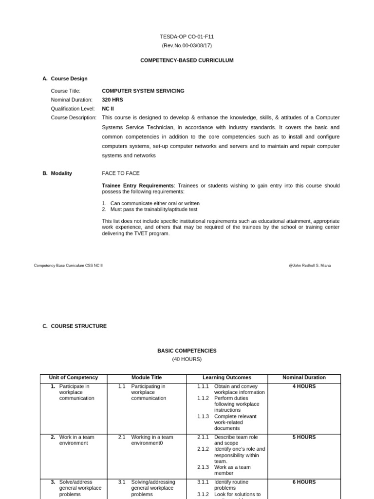 7.CBC_CSS_NCII (1) | PDF | Computer Network | Information