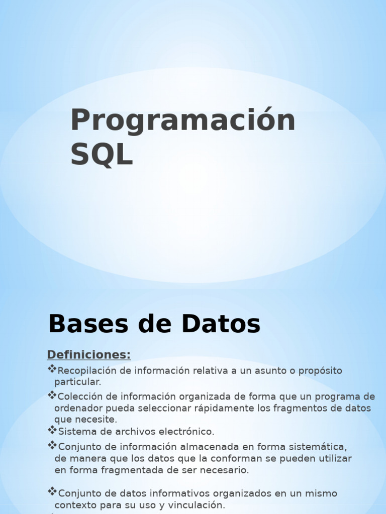 Clase 2 | PDF | Servidor SQL de Microsoft | Bases de datos
