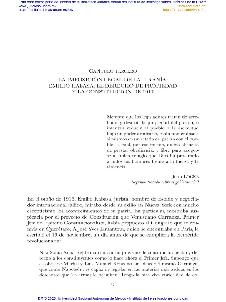 emilio rabasa | PDF | Constitución | México