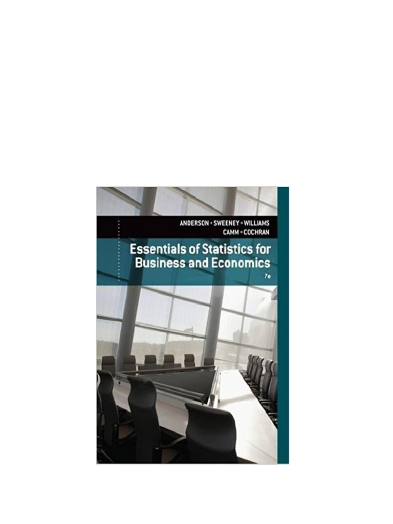 (Ebook PDF) Essentials of Statistics For Business and Economics 7th Editioninstant Download ...