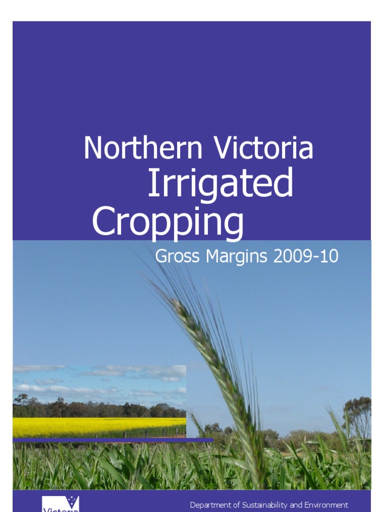 Northern Victoria: Irrigated Cropping | PDF | Crop Rotation | Sowing