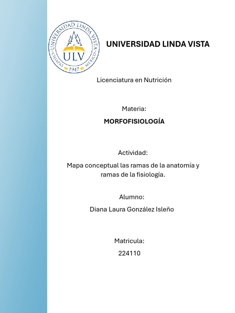 Mapa Conceptual | PDF | Fisiología | Anatomía