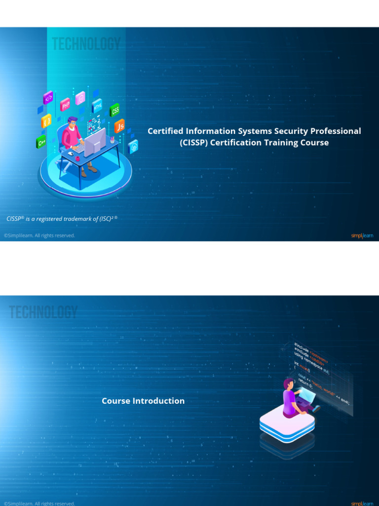 CISSP | PDF | Qualifications | Vocational Education