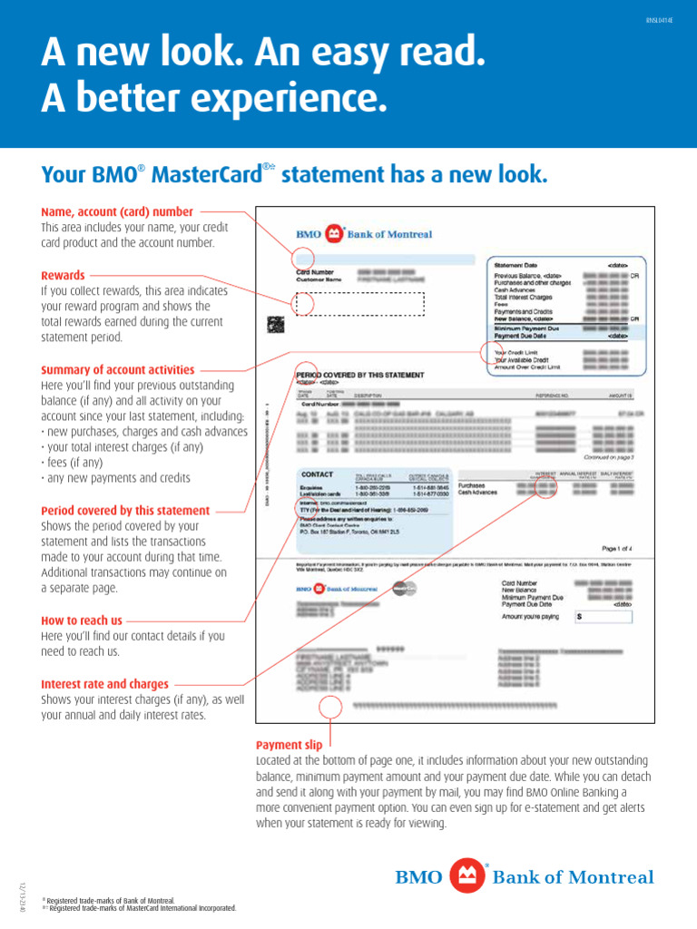 13-2340 MasterCard Statement Re-Design E Web | PDF | Credit Card | Business