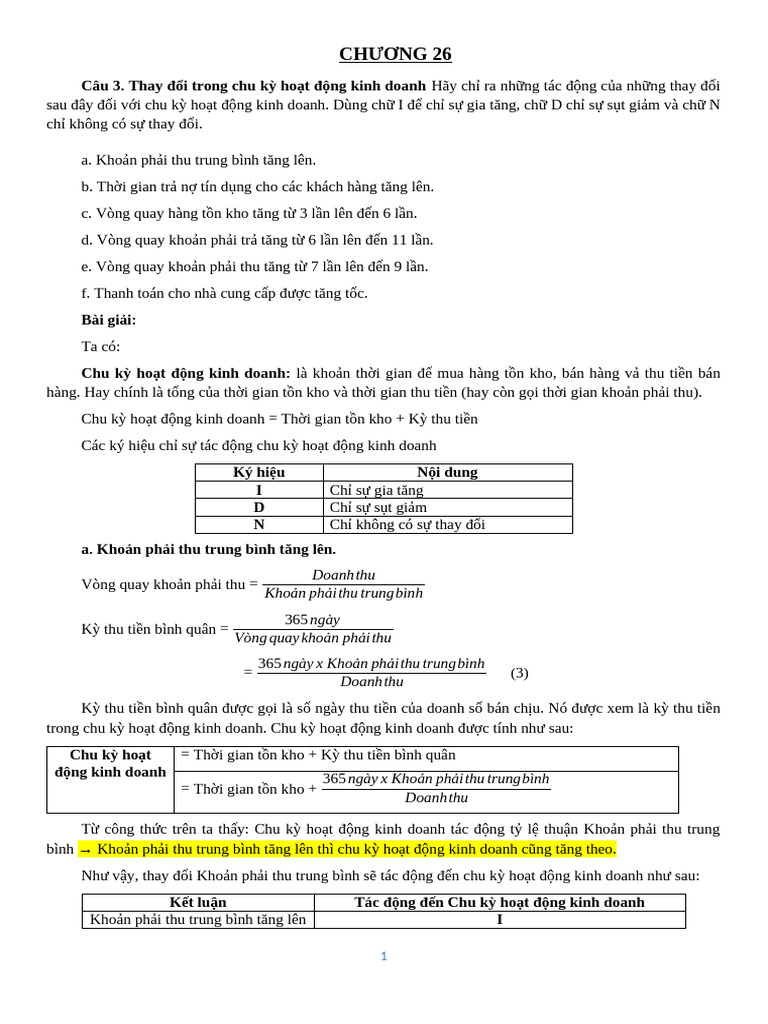 TCDN - Chương 26 | PDF