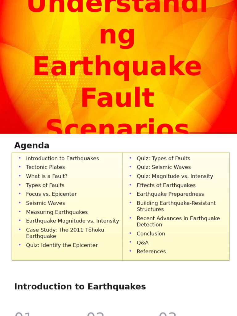 Earthquake Faults and Preparedness Guide | PDF | Earthquakes | Fault ...