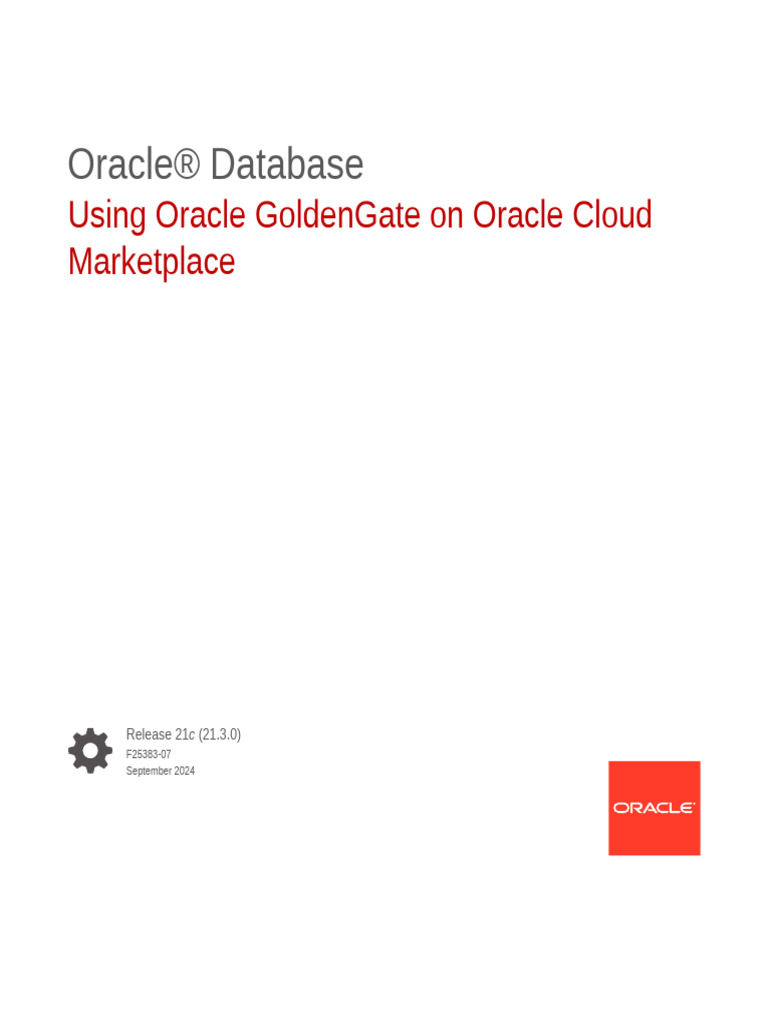 using-oracle-goldengate-oracle-cloud-marketplace | PDF | Ibm Db2 | Cloud Computing
